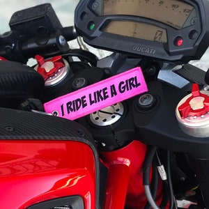 I Ride Like A Girl Key Tag for Motorcycles, Scooters, Cars & Gifts - Etsy