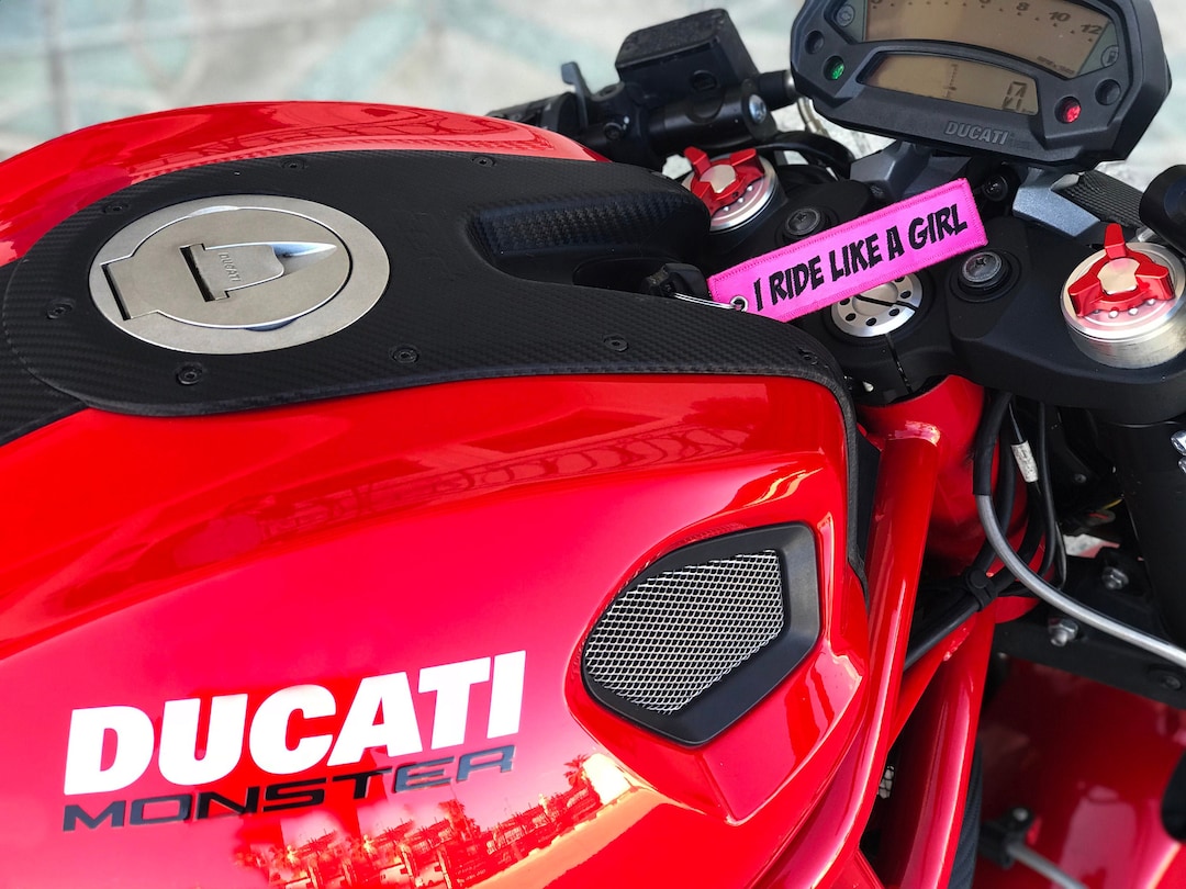 I Ride Like A Girl Key Tag for Motorcycles, Scooters, Cars & Gifts - Etsy