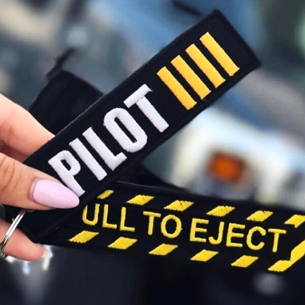 Pilot Name Tag - Etsy
