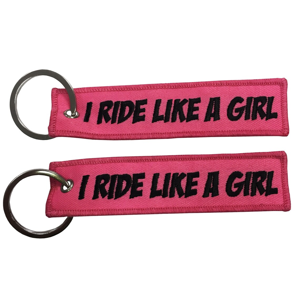 I Ride Like A Girl Key Tag for Motorcycles Scooters Cars & - Etsy