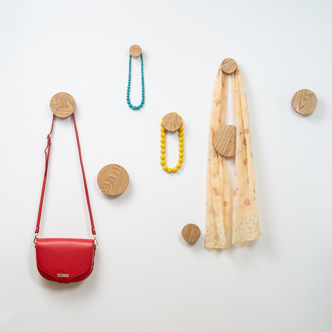 Big Wall Hook Wooden Wall Hooks Modern Coat Hooks - Etsy