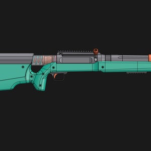 Ranger Heavy NERF Sniper- Mega XL Dart Single Shot Bolt Action Breech ...