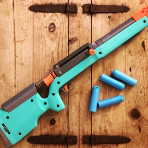 Ranger Heavy NERF Sniper- Mega XL Dart Single Shot Bolt Action Breech ...