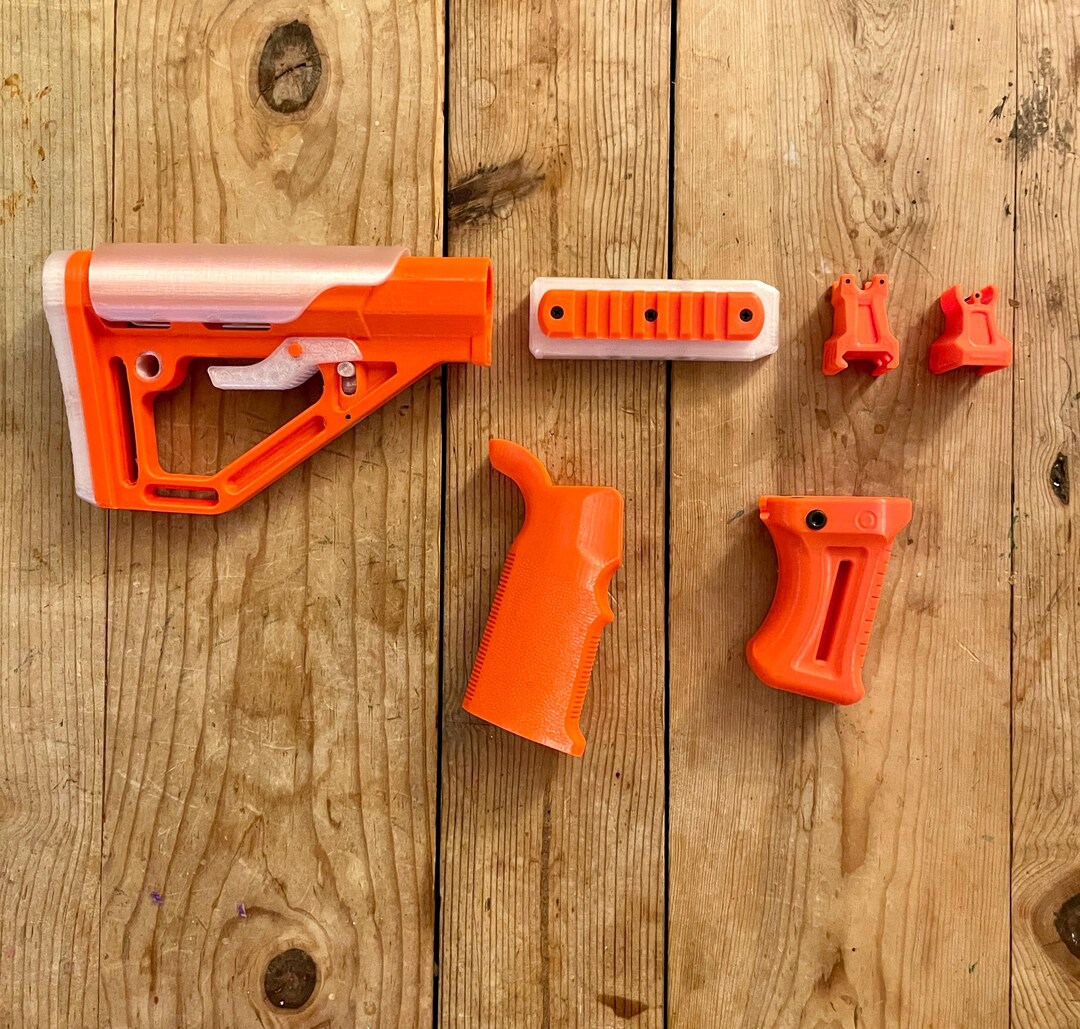 NERF - Javelinm4x/trion/dart Zone Blaster ML-SMP Accessory Hardware Kit ...