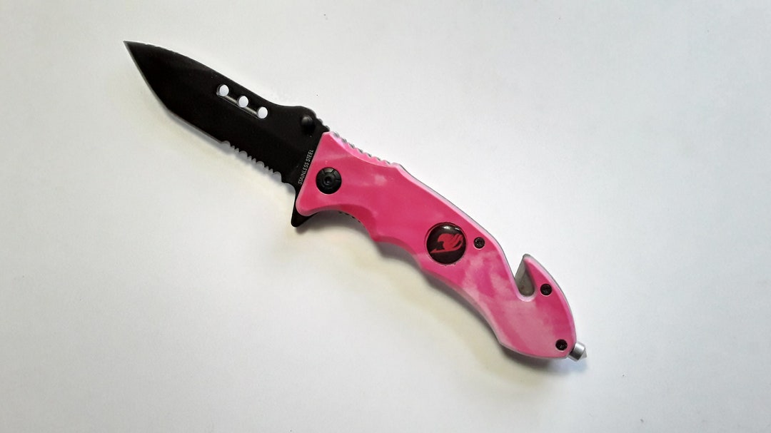 Fairy Anime Pink Marble Color 8 Inch Split Blade Spring - Etsy