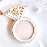 Diamond Ring Sugar Cookies (engagement) - Etsy