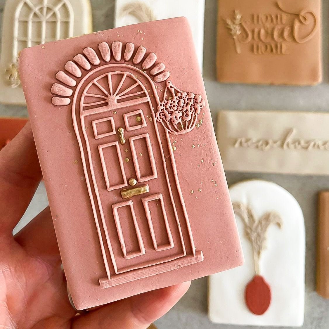 Front Door Reverse Embosser Stamp - New Home Embosser - Etsy