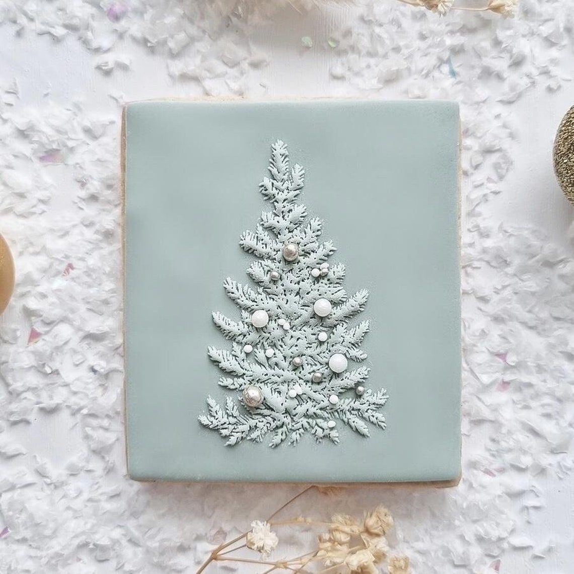 Christmas Reverse Embosser Stamp Christmas Tree Embosser - Etsy