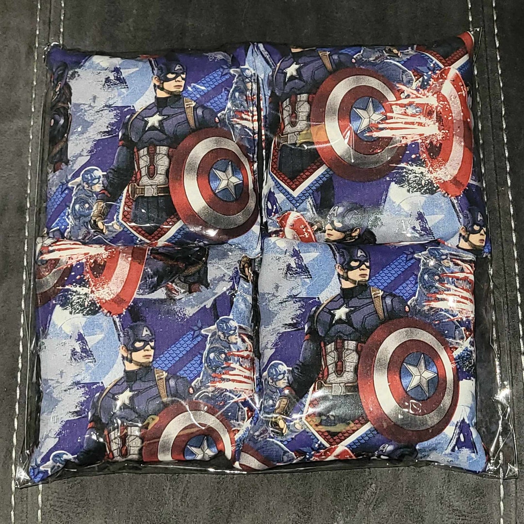 Captain America Cornhole Bags - Etsy