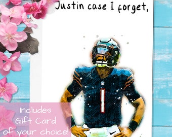 Chicago Bears Note Card. - Etsy