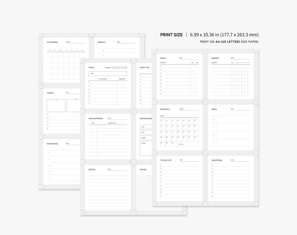 Sticky Note Printable 3 X 3 In Notes Template Memo Card - Etsy