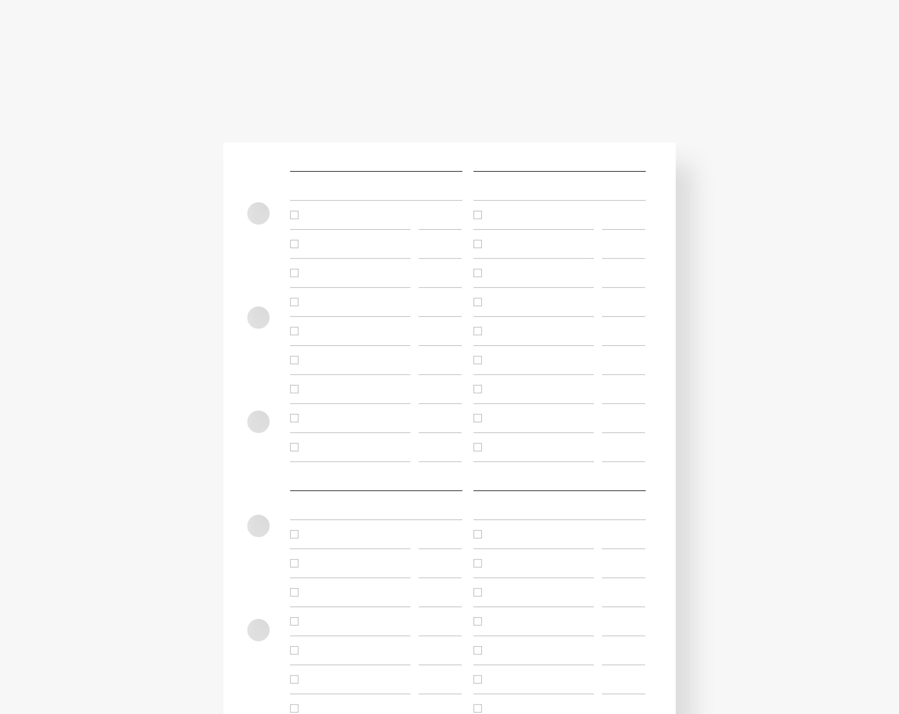 Pocket Inserts : Grocery List Printable, Grocery Shopping, Grocery ...
