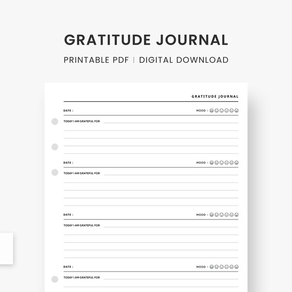 Gratitude Journal - Etsy
