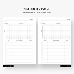 Grade Tracker, Student Planner, Personal Wide Inserts, Assignment Tracker, Study Tracker, Exam ...