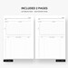 Grade Tracker, Student Planner, Personal Wide Inserts, Assignment Tracker, Study Tracker, Exam ...