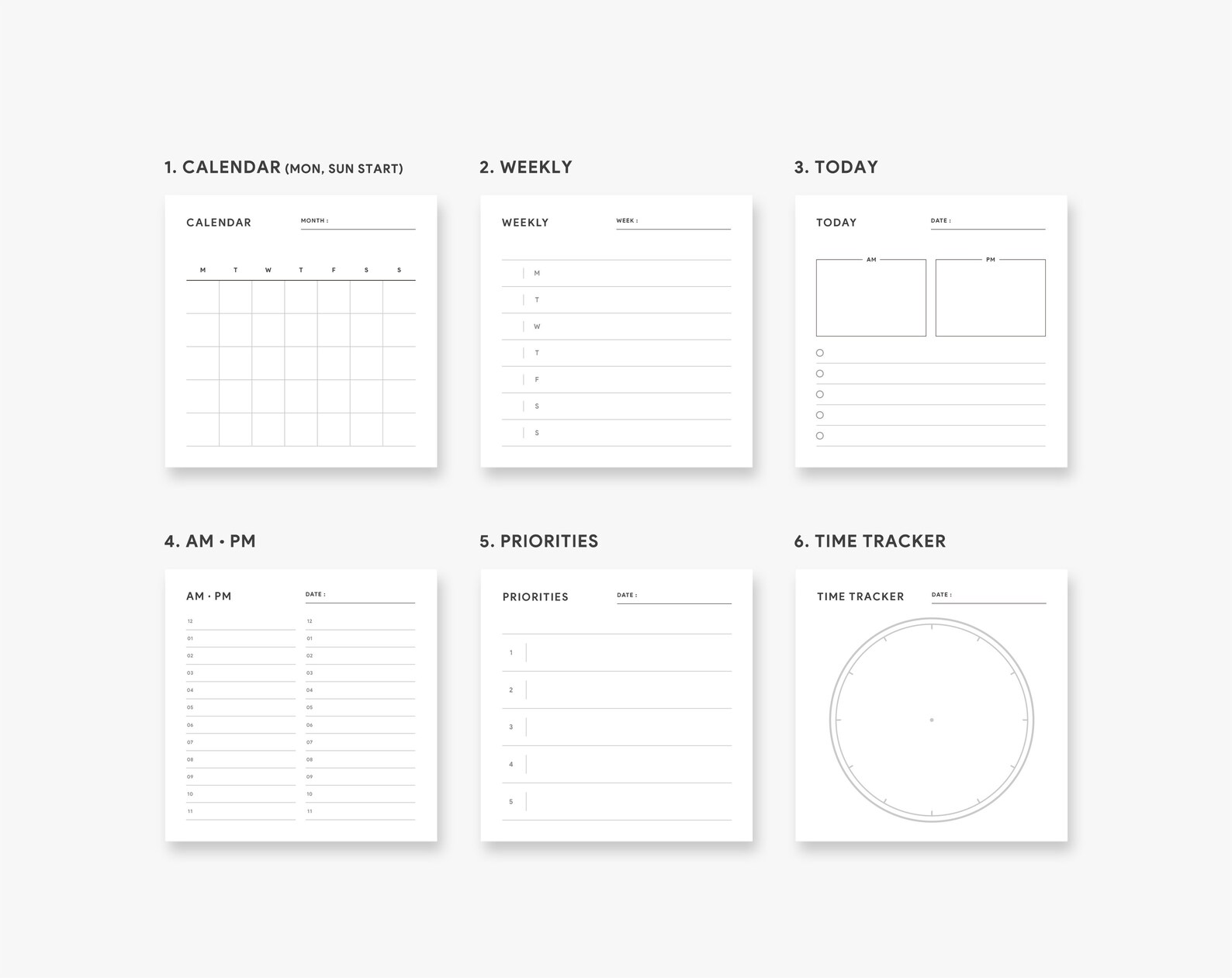 Sticky Note Printable 3 X 3 In Notes Template Memo Card - Etsy