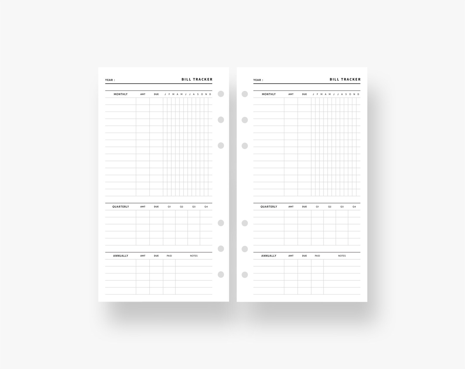 Personal Inserts : Bill Payment, Bill Pay, Bills Organizer, Bill ...