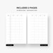 Pocket Inserts : Running Tracker Printable Running Diary - Etsy