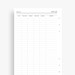 Step Log Printable, Step Tracker, Workout and Exercise Log, Half Letter ...