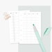 Pocket Inserts : Running Tracker Printable Running Diary - Etsy
