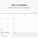 Printable Daily Work Desk Planner, Daily Organizer for Work, Business ...