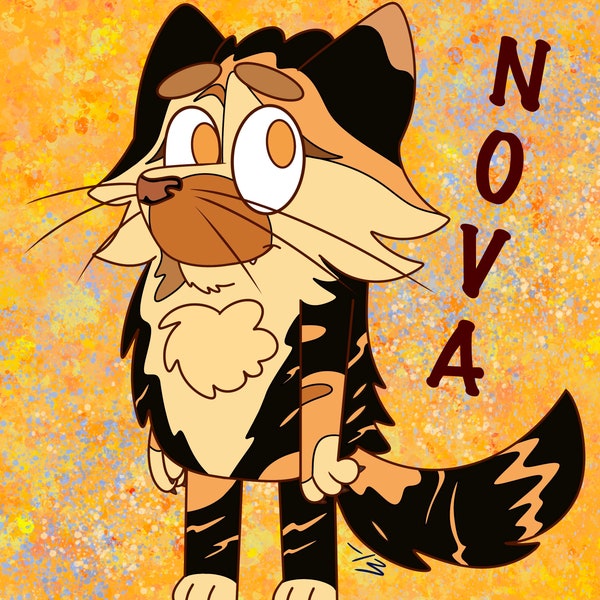 Bluey Fursona - Etsy
