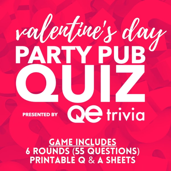 Couples Trivia - Etsy