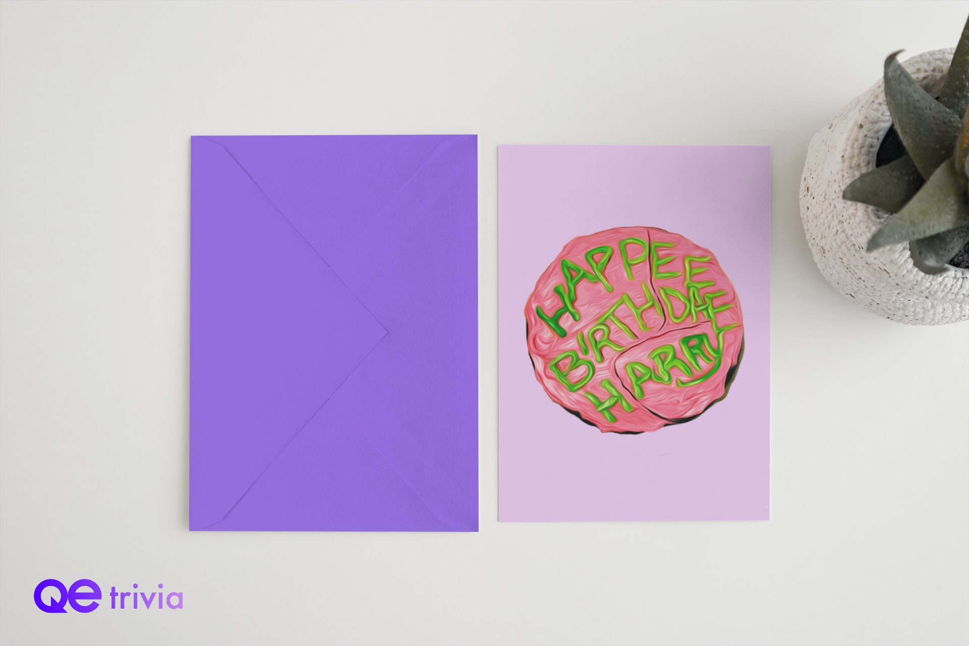 Happy Birthday Harry Card Happee Birthdae Harry Funny - Etsy