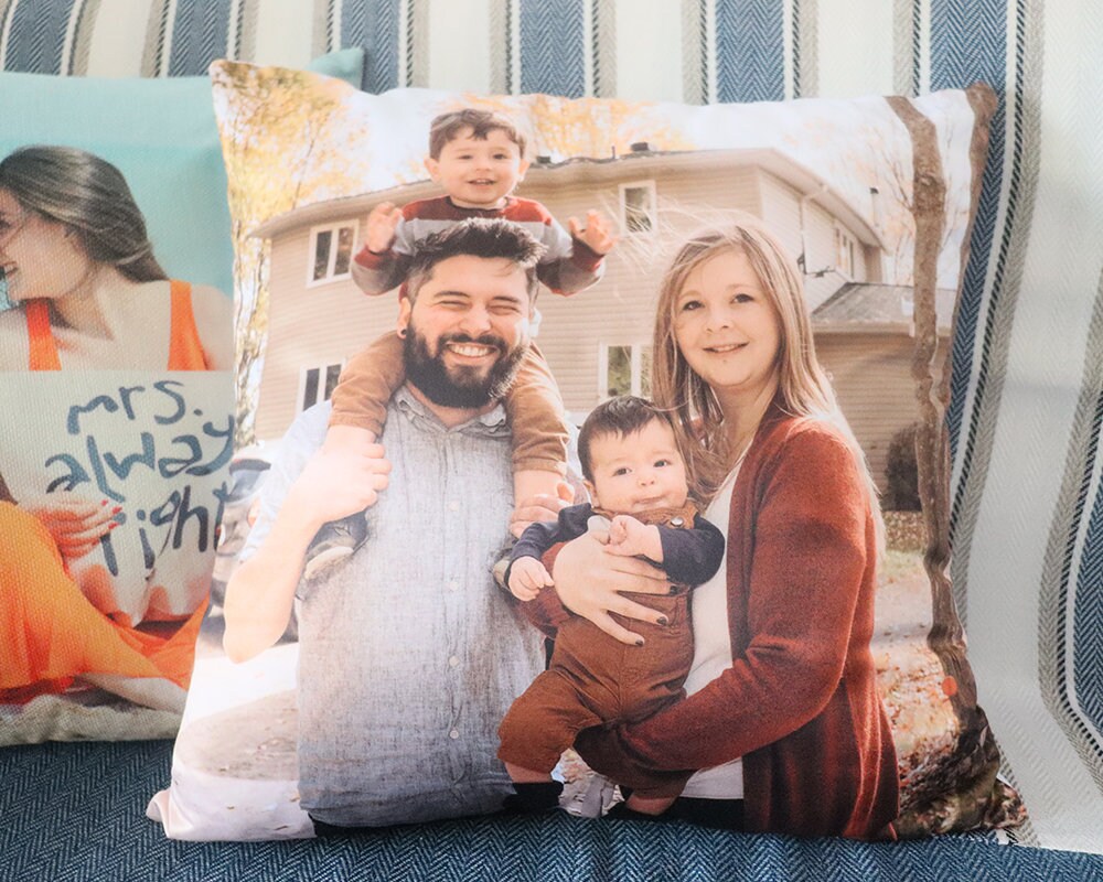 Personalized Photo Pillow Personalized Text Pillow - Etsy