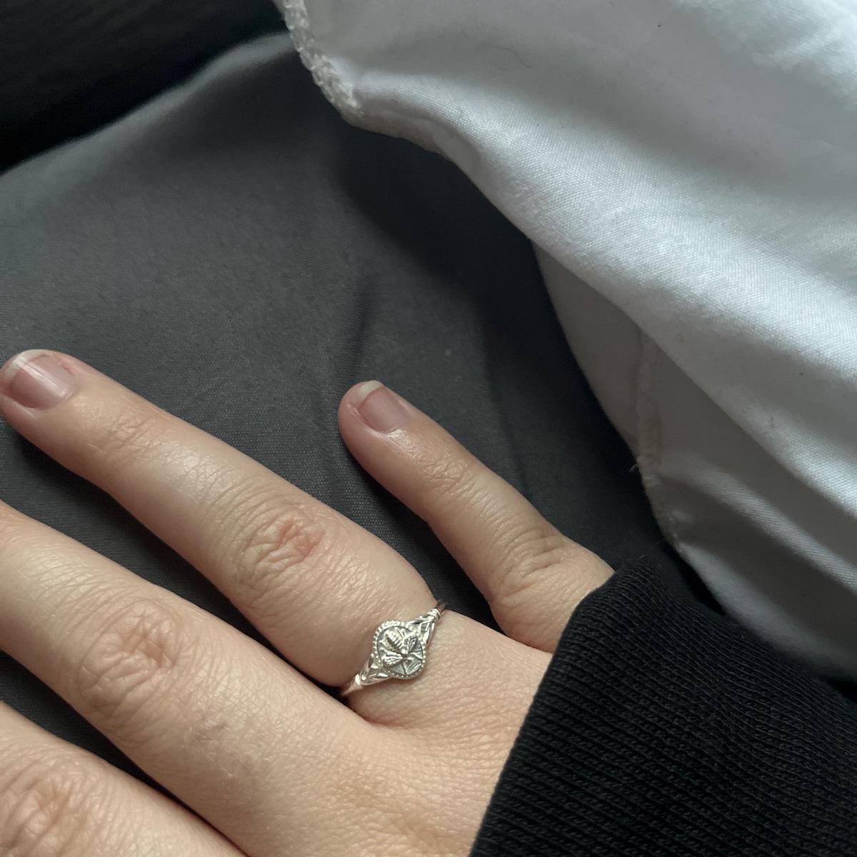 Gold Bee Ring Honey Bee Signet Ring Pinky Ring, Bee Jewelry Sterling ...