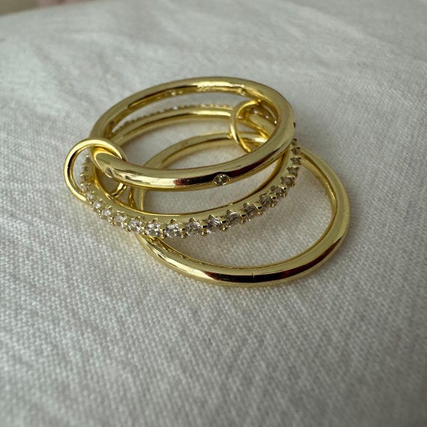 Connected Ring - Etsy