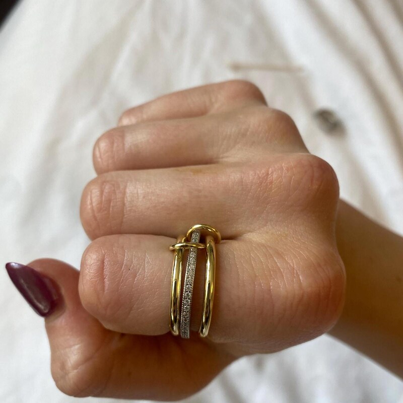 Connected Ring - Etsy