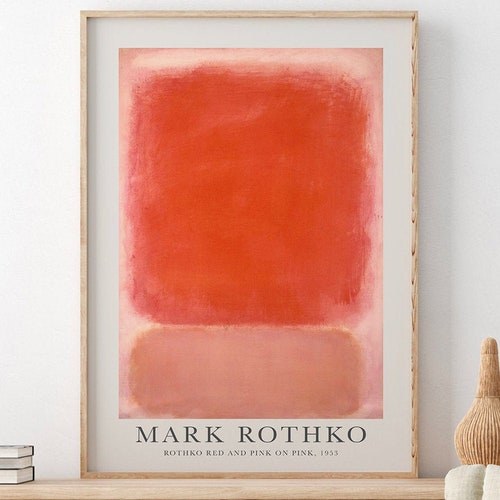Mark Rothko Poster Mark Rothko Print Abstract Art Print - Etsy
