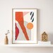 Mid Century Modern Rainbow Printable Wall Art Digital Print - Etsy