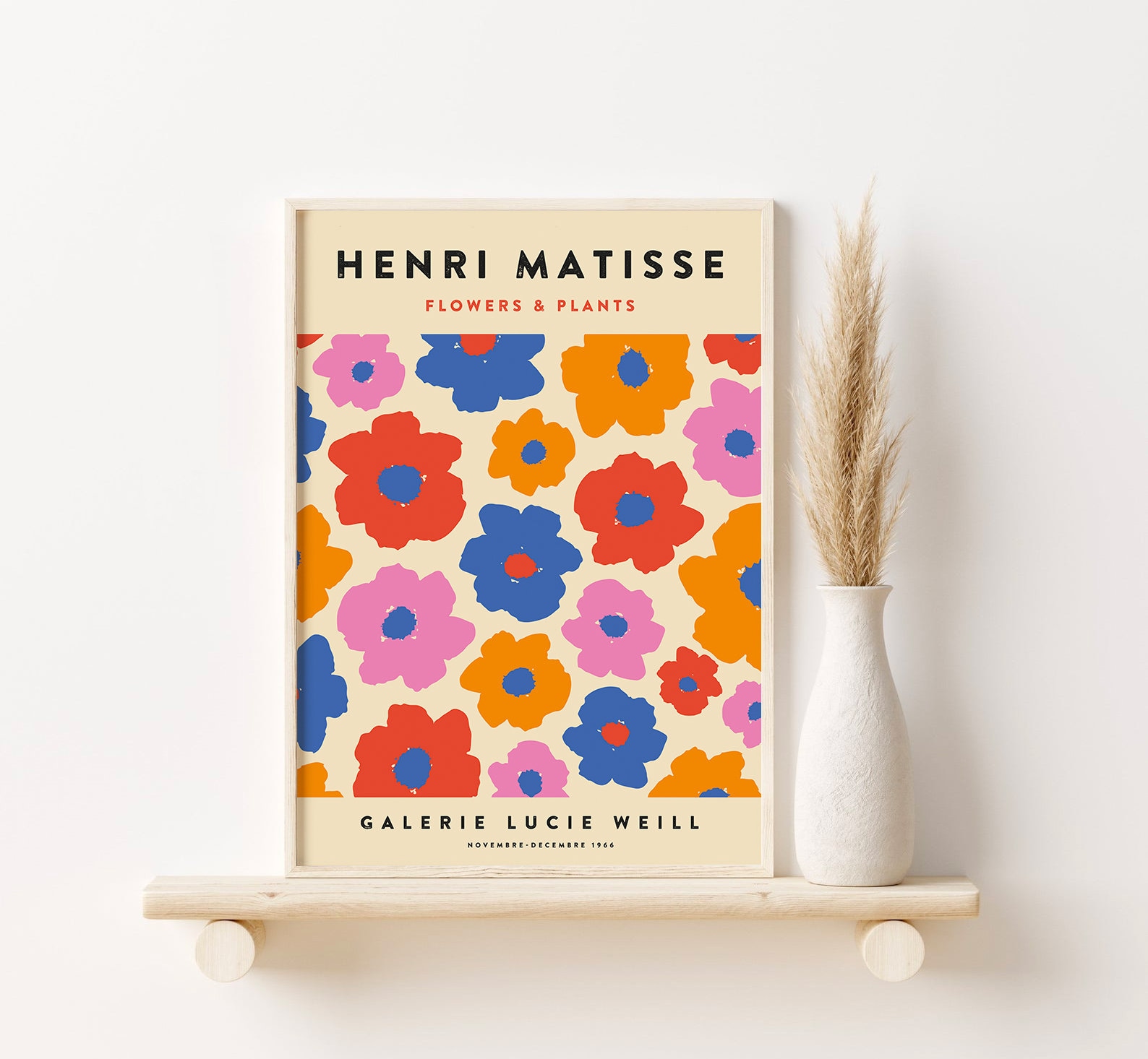 Matisse Flower Poster Minimal Wall Art Henri Matisse Print - Etsy