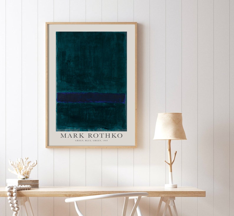 Mark Rothko Poster Mark Rothko Print Abstract Art Print | Etsy