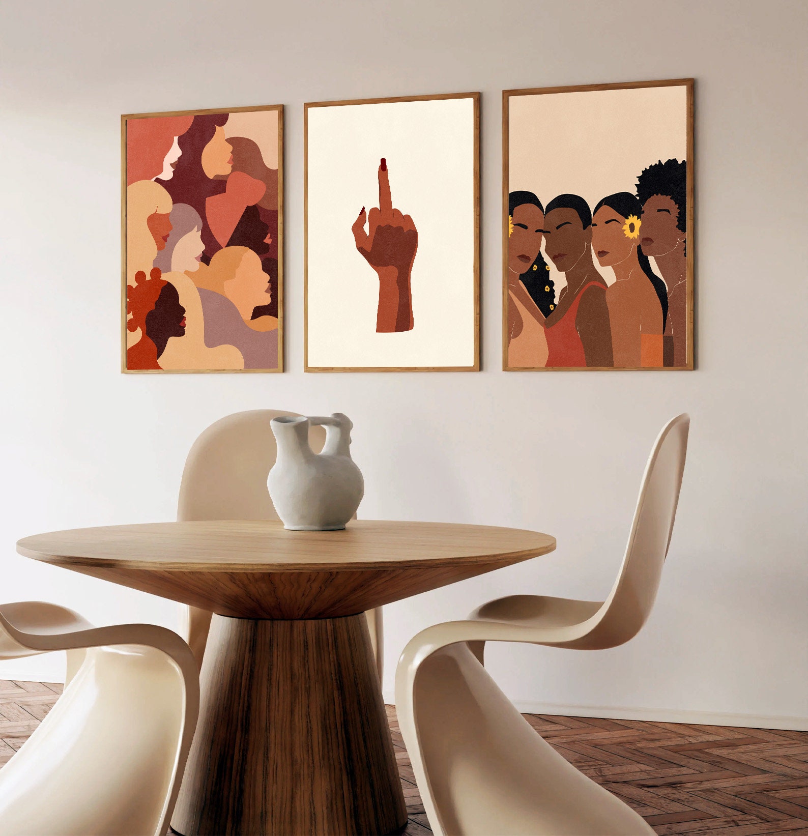 Feminist Set of 6 Print, Gallery Wall Set, Feminist Wall Collage ...