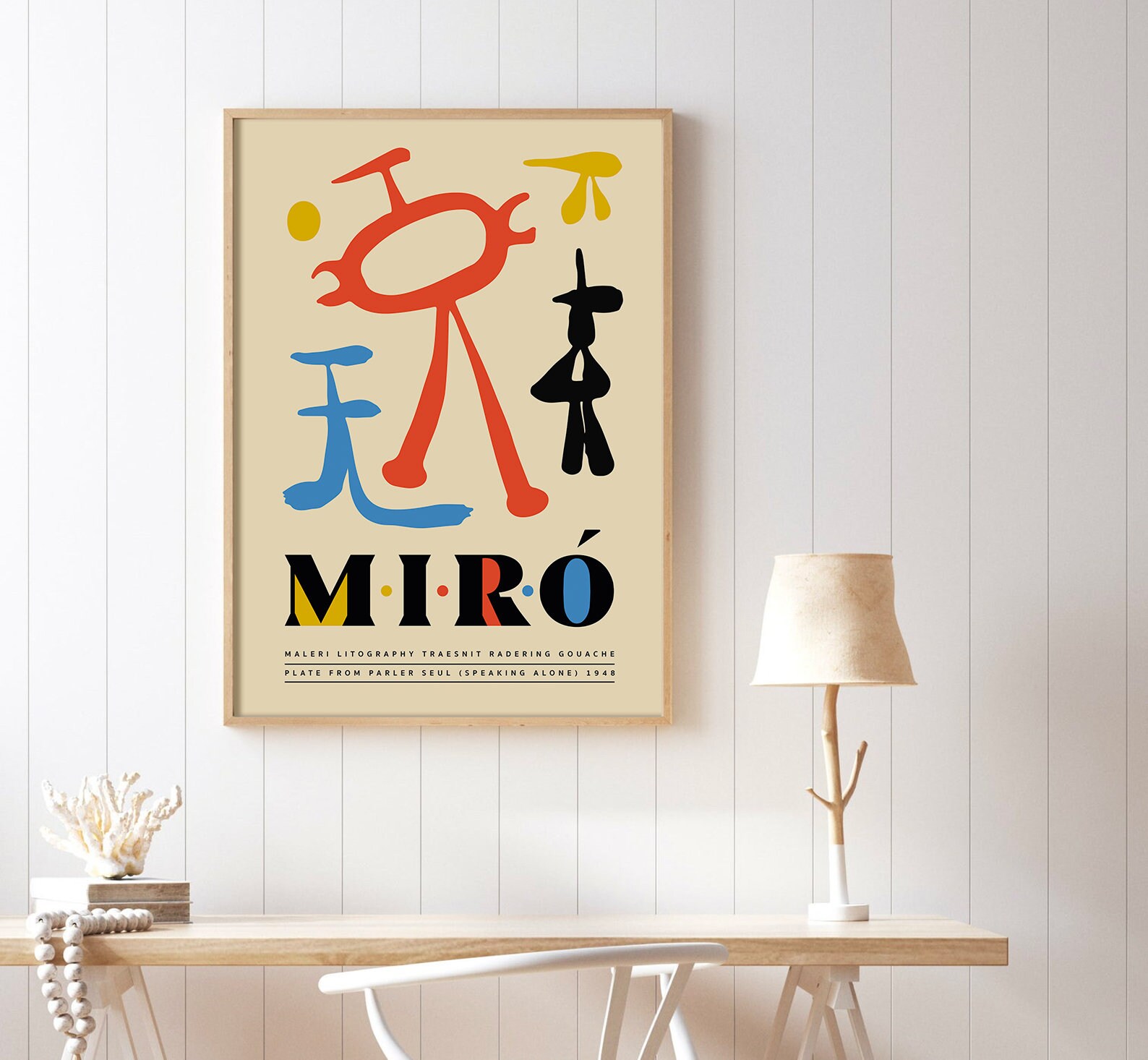 Joan Miro Print Art Digital Download Miro Poster Modern Wall - Etsy
