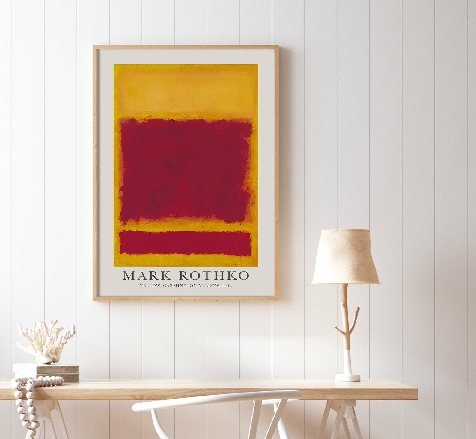 Mark Rothko Exhibition Poster Mark Rothko Art Poster - Etsy