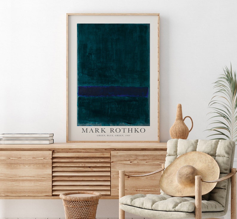 Mark Rothko Poster Mark Rothko Print Abstract Art Print | Etsy