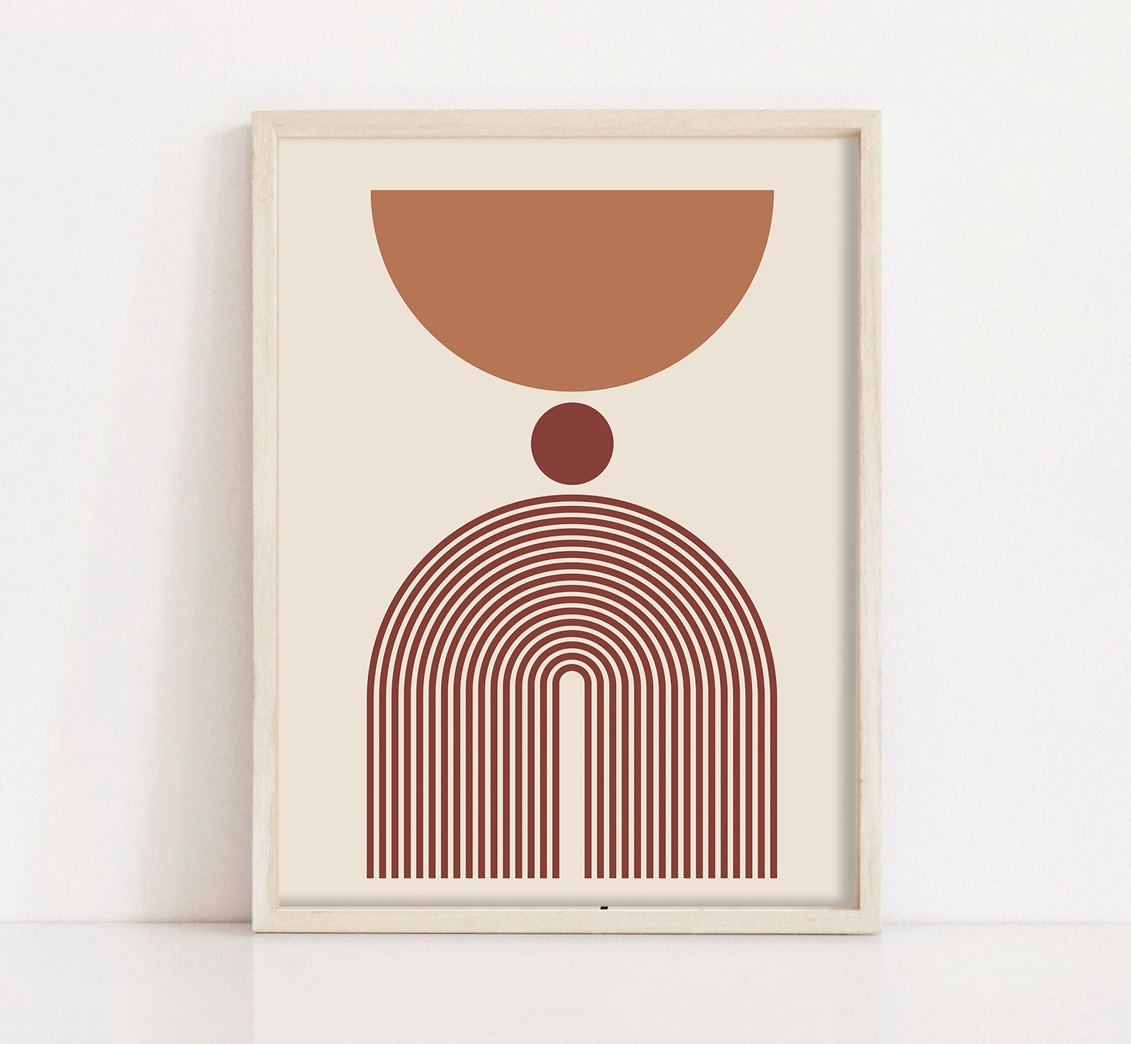 Abstract Shapes Wall Art Gallery Wall Set of 10 Poster Bundle | Etsy