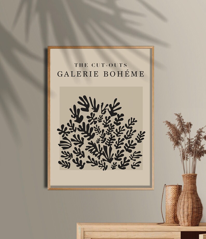 Gallery Wall Art Set of 5 Tonal Print Neutral Decor Large - Etsy