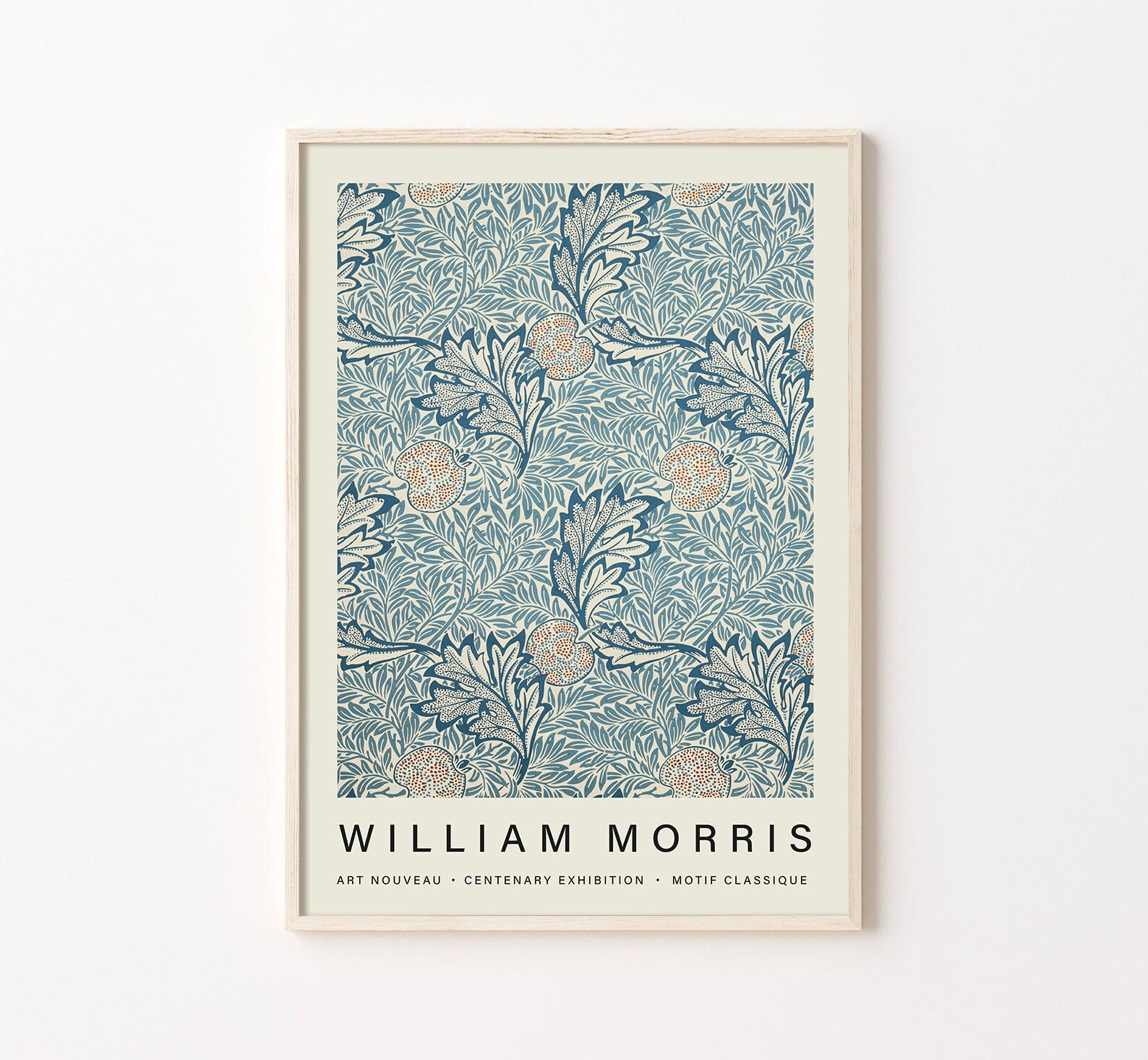 William Morris Print William Morris Exhibition Digital - Etsy