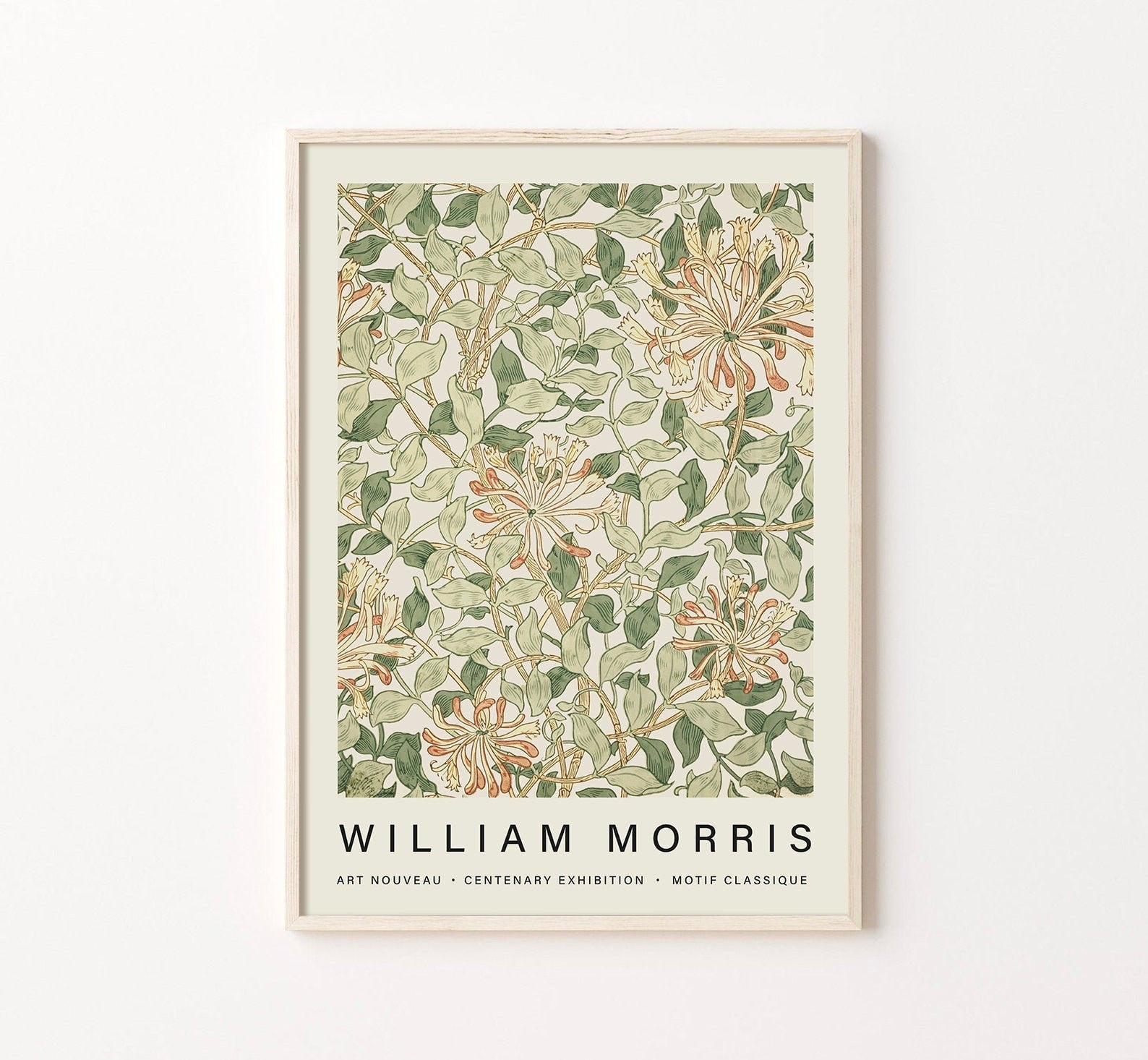 William Morris Flower Print Digital Download Morris Art - Etsy
