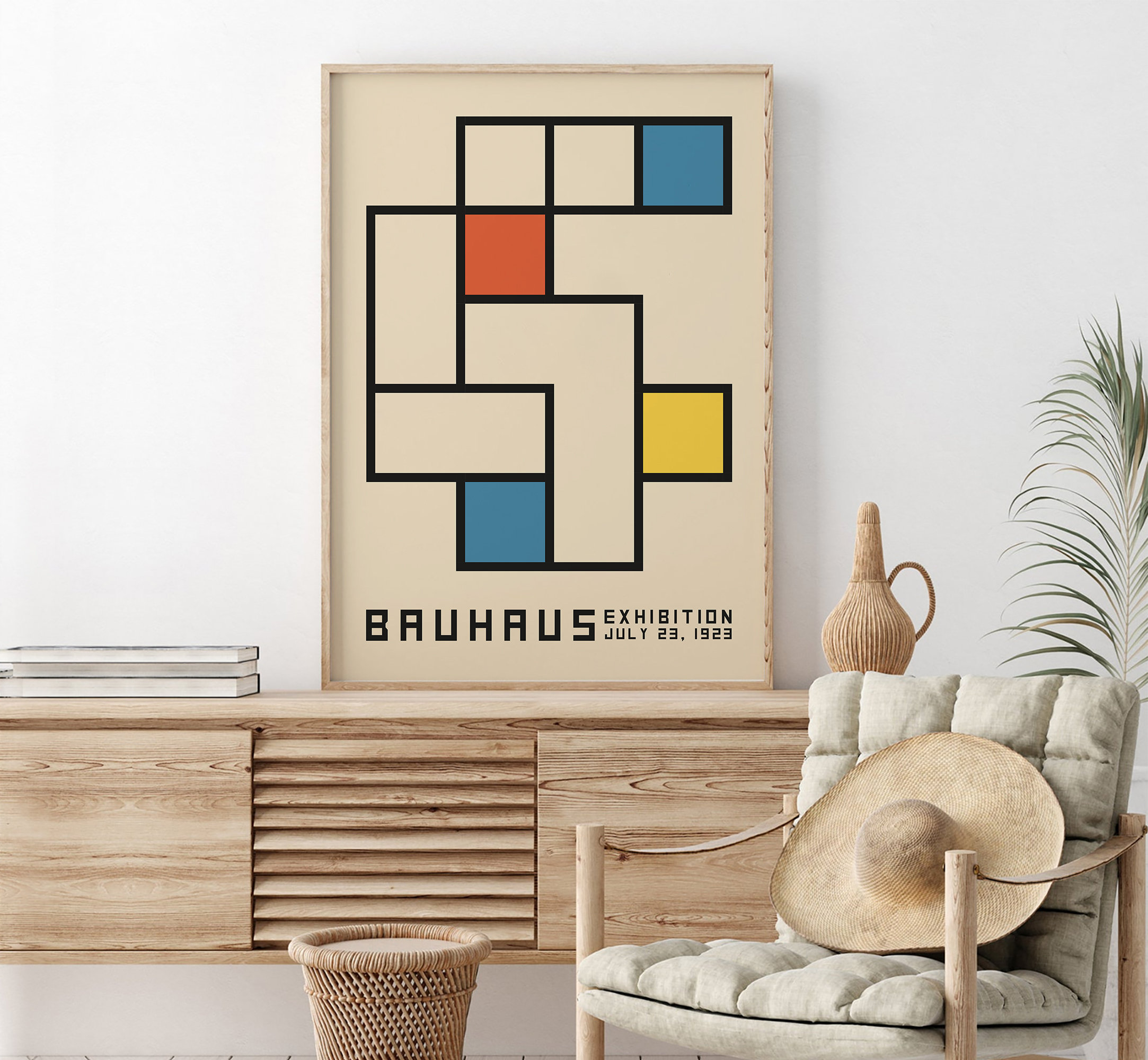 Bauhaus Gallery Wall Decor Print 3 Set High Quality Abstract - Etsy