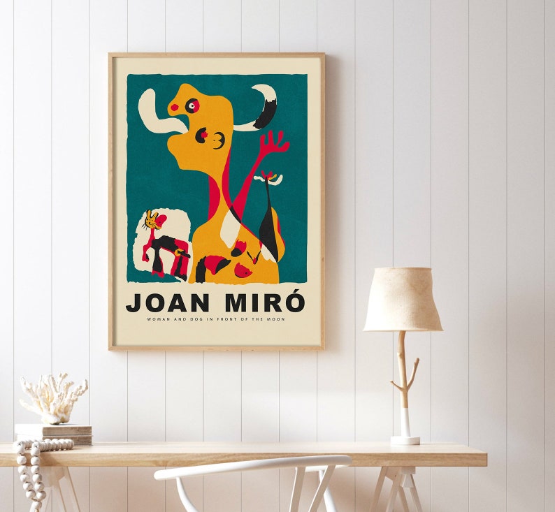 Miro Print Art Jean Miro Digital Print Digital Download | Etsy