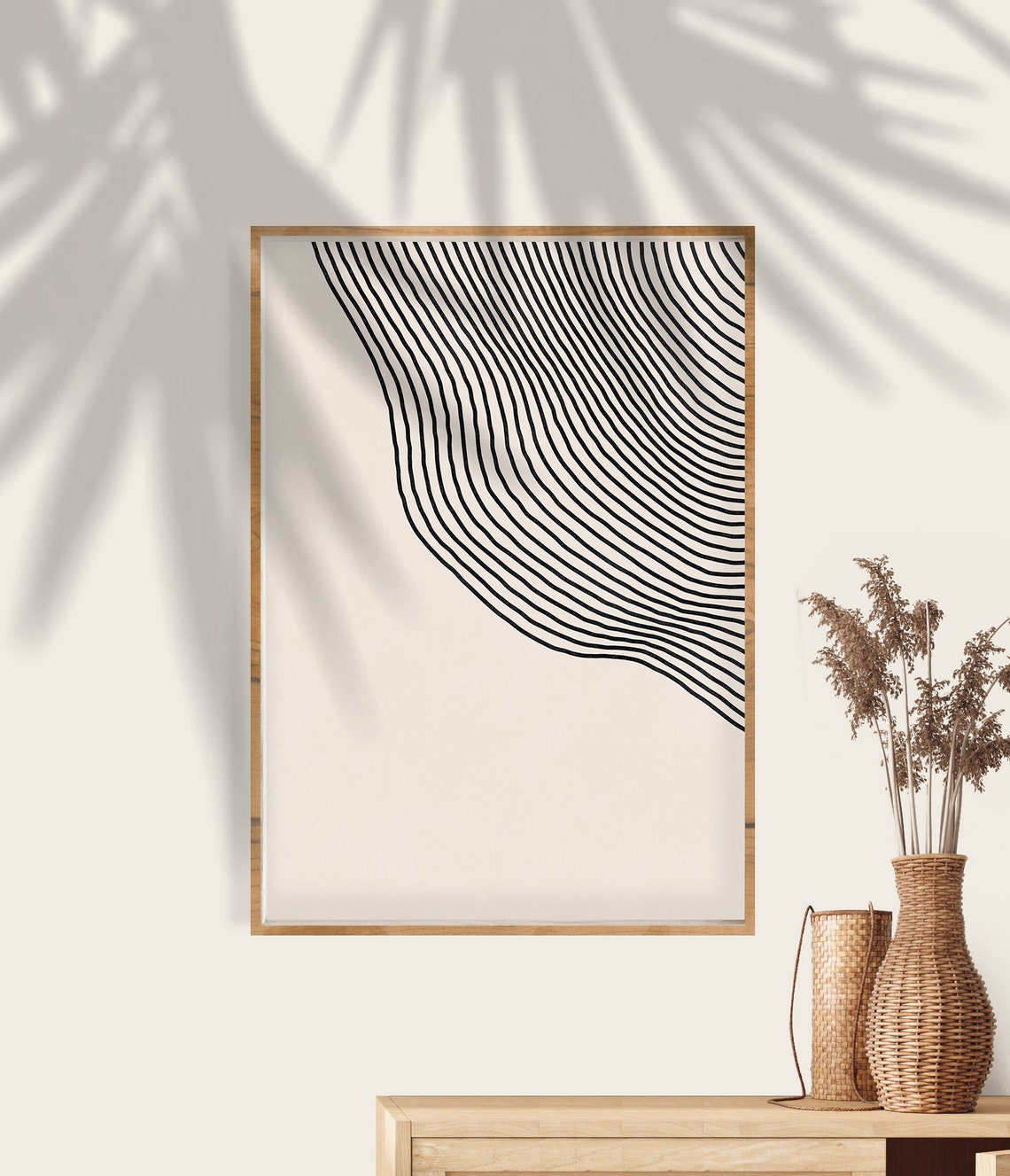 Set of 2 Prints Modern Wall Decor Print Abstract Art Digital - Etsy