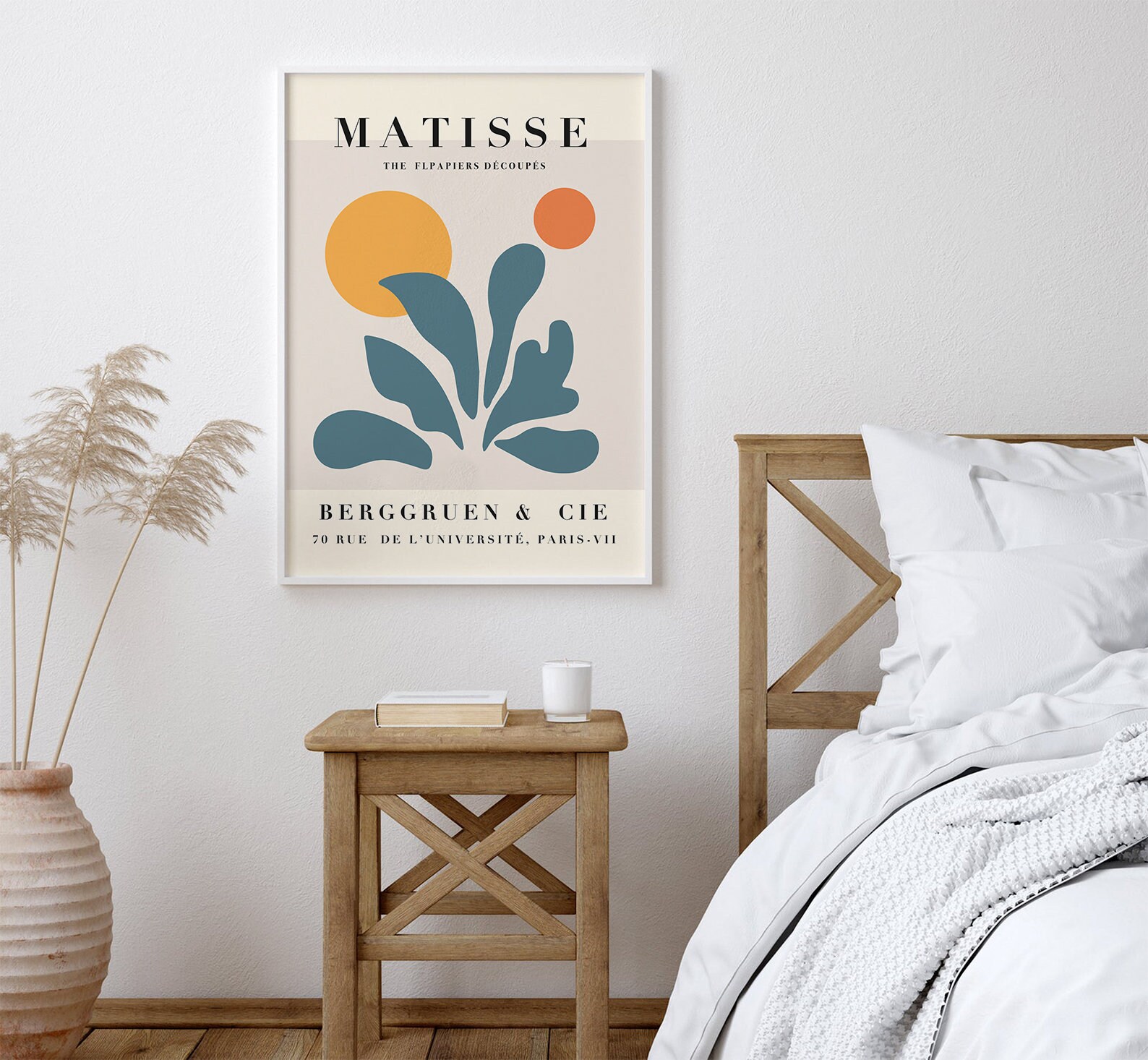 Henri Matisse Green Matisse Leaf Poster Matisse Print | Etsy