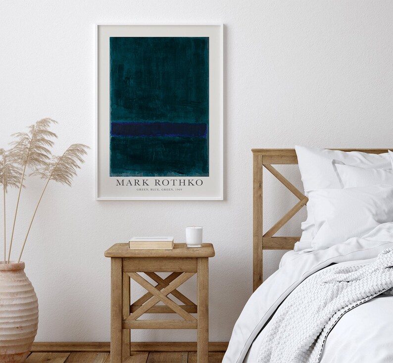 Mark Rothko Poster Mark Rothko Print Abstract Art Print | Etsy