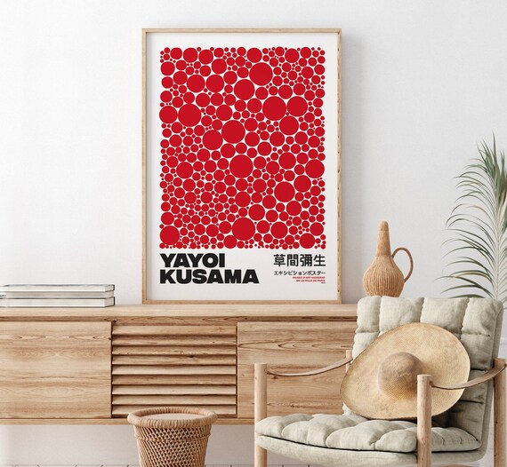 Yayoi Kusama Infinity Nets Kusama Exhibition Kusama Digital - Etsy